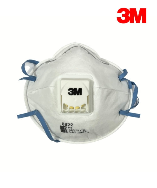 3M 8822 P2 Cupped Valved Particulate Respirator – Kewalson