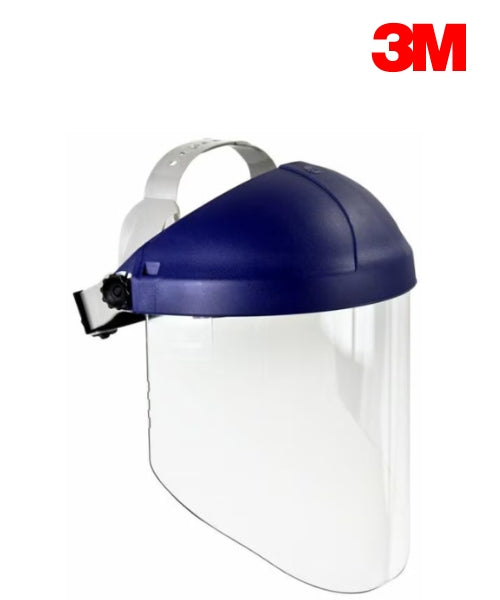 3M H8A Ratchet Headgear H8A with 3M WP96 Clear Polycarbonate Faceshield ...